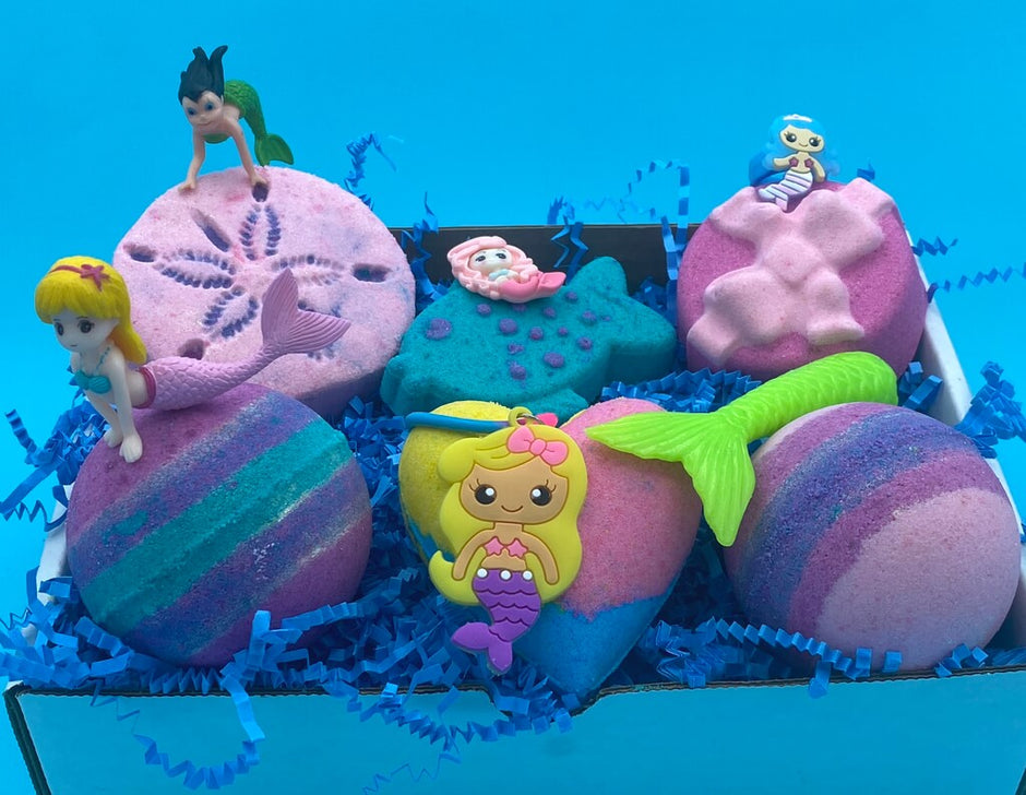 Theme Boxes for Kids Bath Bombs