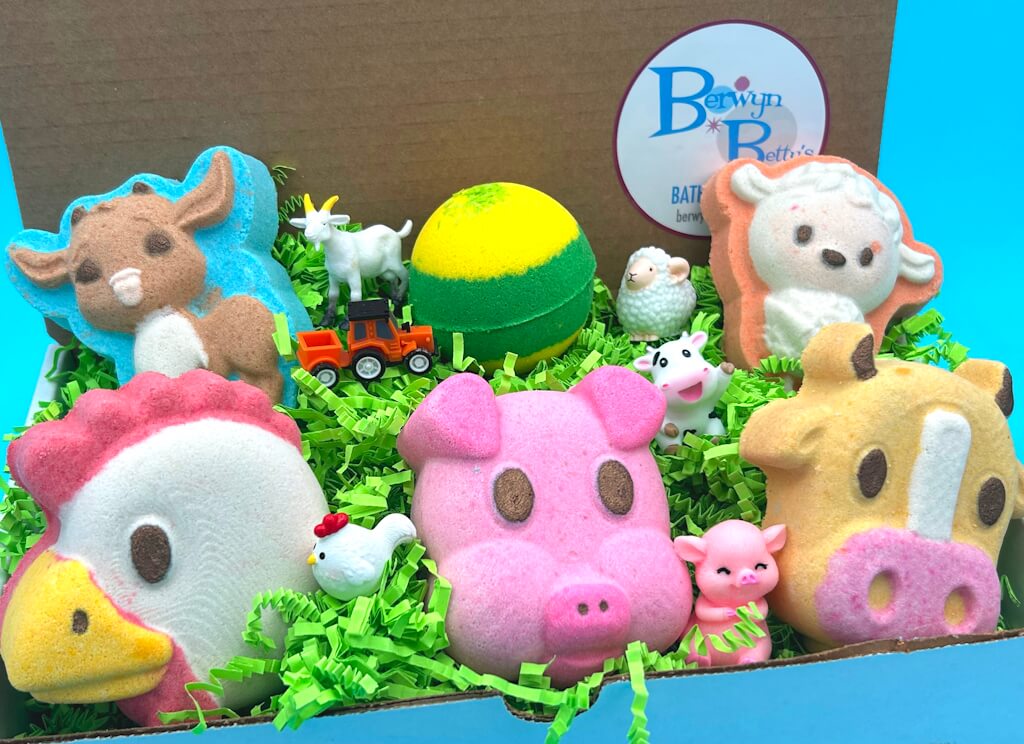 Theme Boxes for Kids Bath Bombs