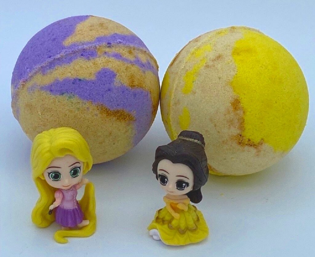 Princess and Mermaid Kids Bath Bombs