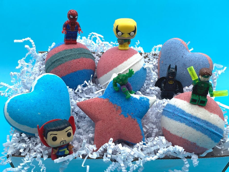 Theme Boxes for Kids Bath Bombs